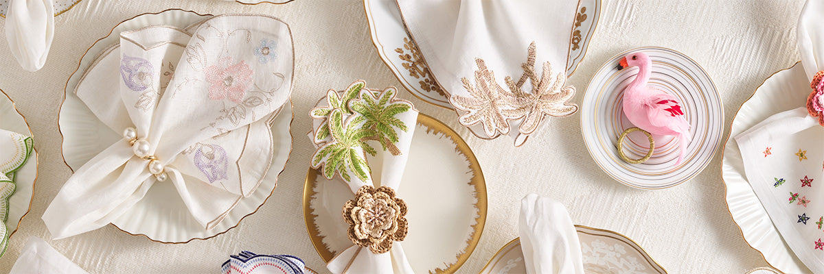 Luxury Designer Napkin Rings for Sophisticated Tablescapes