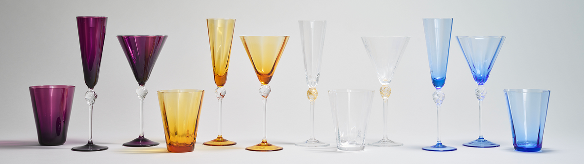 Luxury High-End Glassware & Drinkware for Entertaining Guests